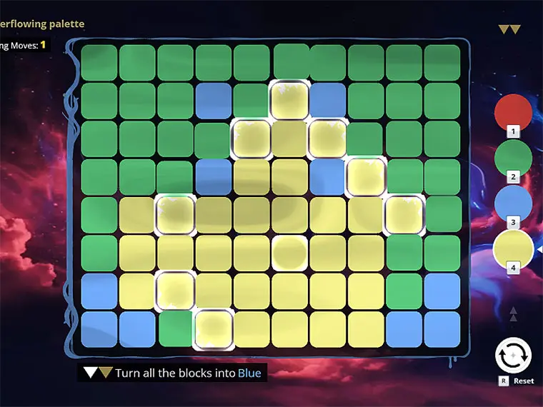 無料オンラインゲーム Overflowing Pallete をプレイ - Pog.comで今すぐプレイ