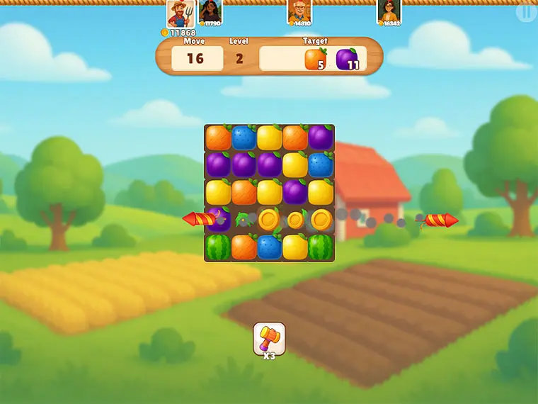 Play Farm Blast Online For Free - Play Now on Pog.com